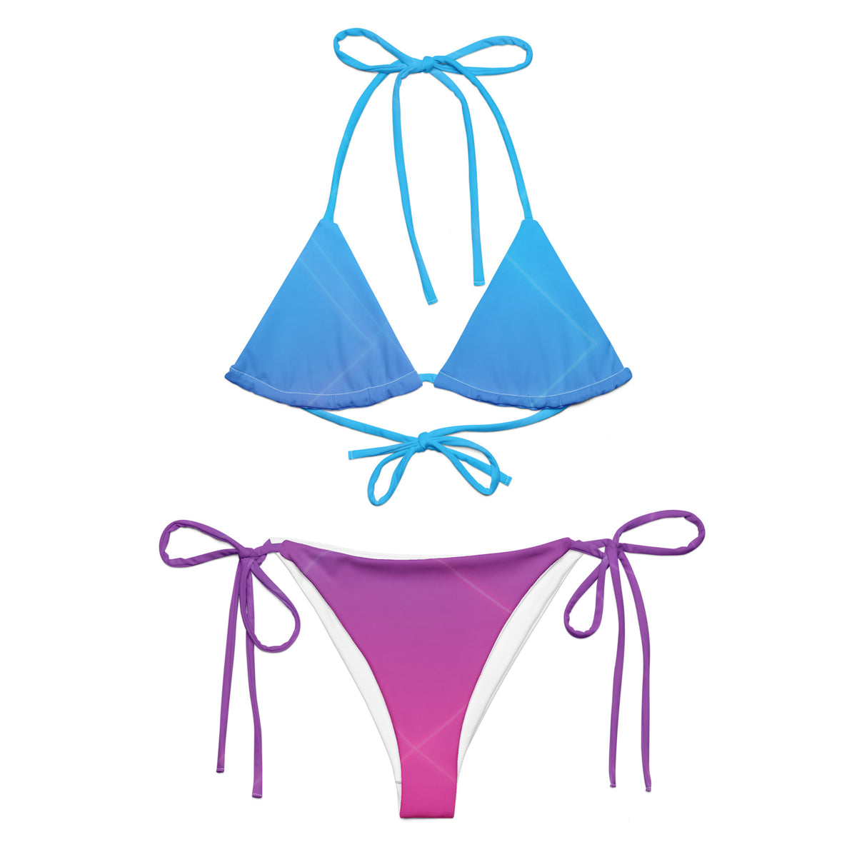 Retro Gradient String Bikini – Olivia Newton-John